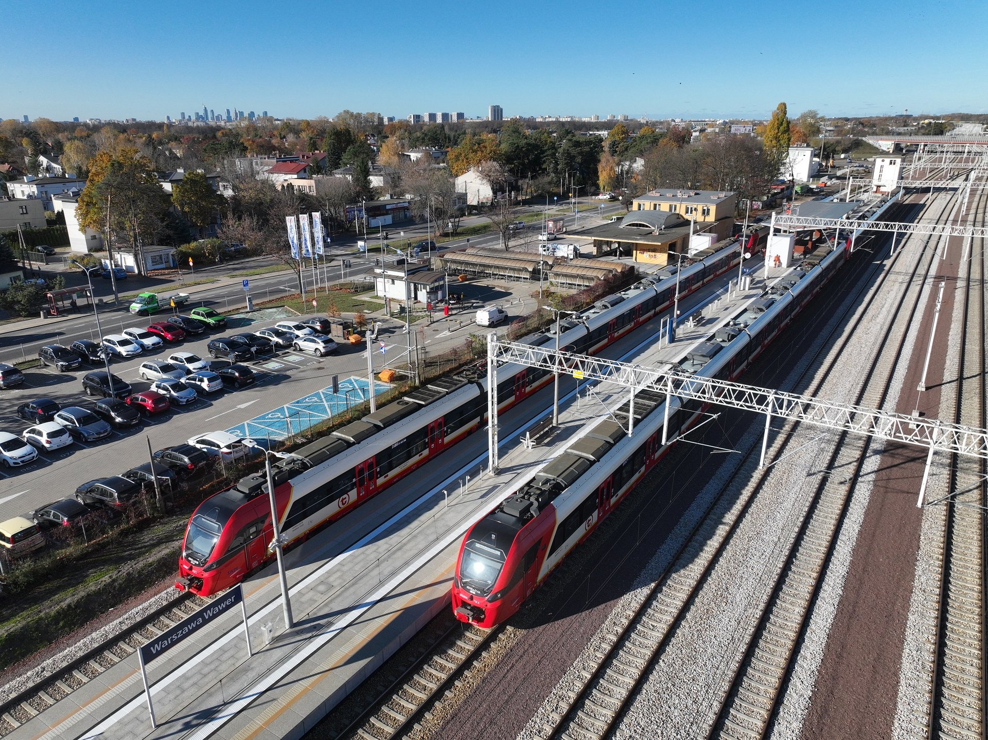 Pierwszy krok do czterech torów na linii Warszawa Wawer – Otwock - PKP ...