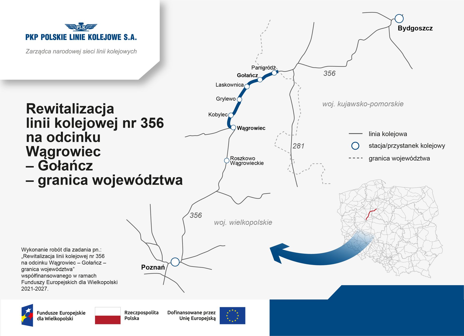 Otwieramy Wielkopolskę na Kujawy - PKP Polskie Linie Kolejowe S.A.
