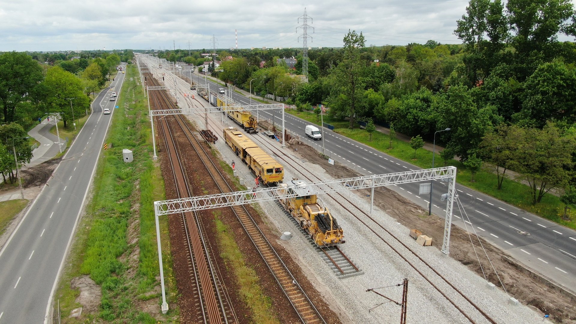 Linia otwocka: rusza kolejny etap prac - PKP Polskie Linie Kolejowe S.A.