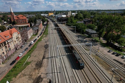 [Śląskie] Katowicki Węzeł Kolejowy / przebudowa przebiegu E-65 na odcinku Będzin - Katowice ...