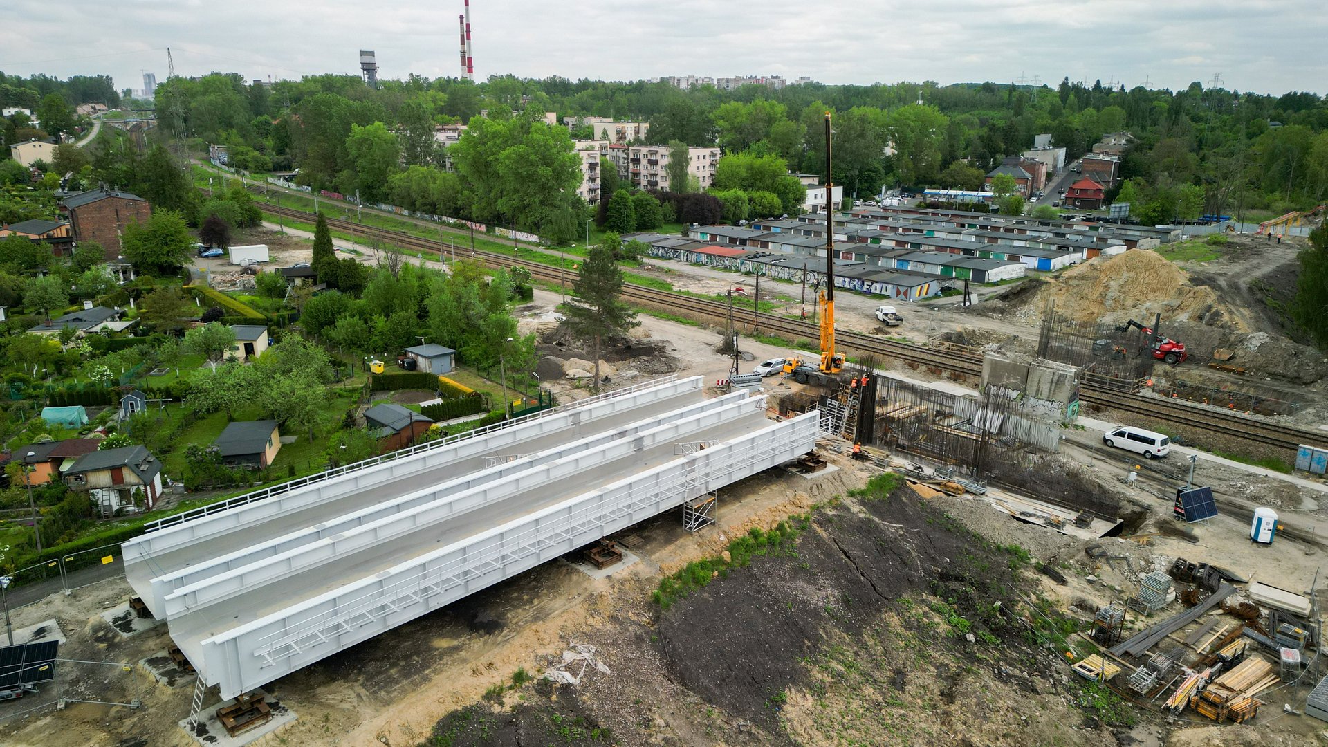 Ogrom prac na katowickim węźle kolejowym. Plac budowy wielki jak 214 boisk piłkarskich - PKP ...