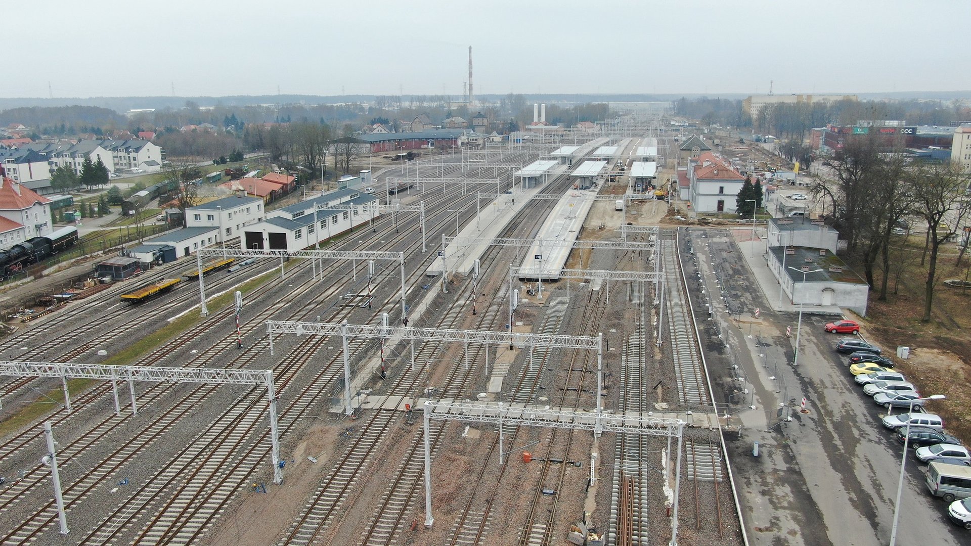 Rail Baltica – postępują prace na stacji i wiaduktach w Ełku [FOTOGALERIA] - PKP Polskie Linie ...