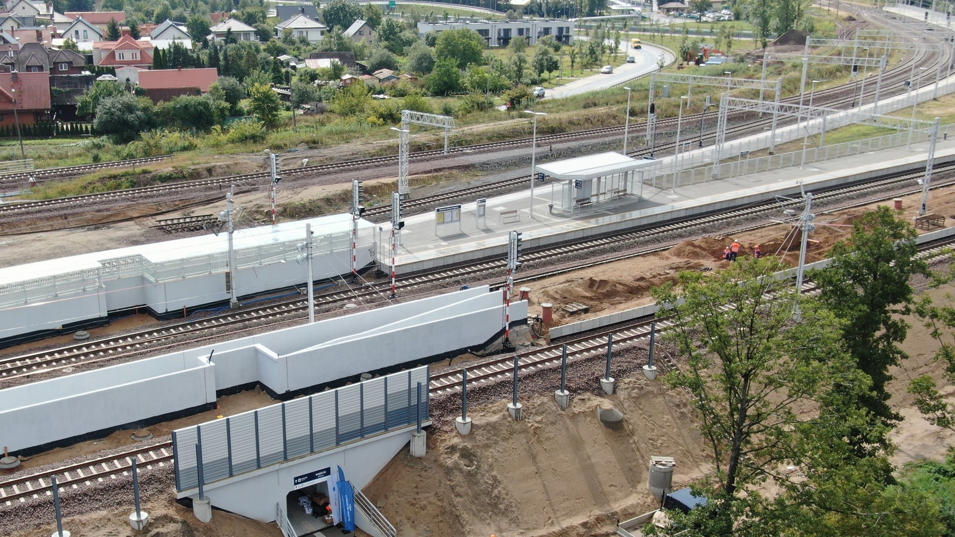 Nowy przystanek Białystok Zielone Wzgórza zwiększy dostęp do kolei - PKP Polskie Linie Kolejowe S.A.