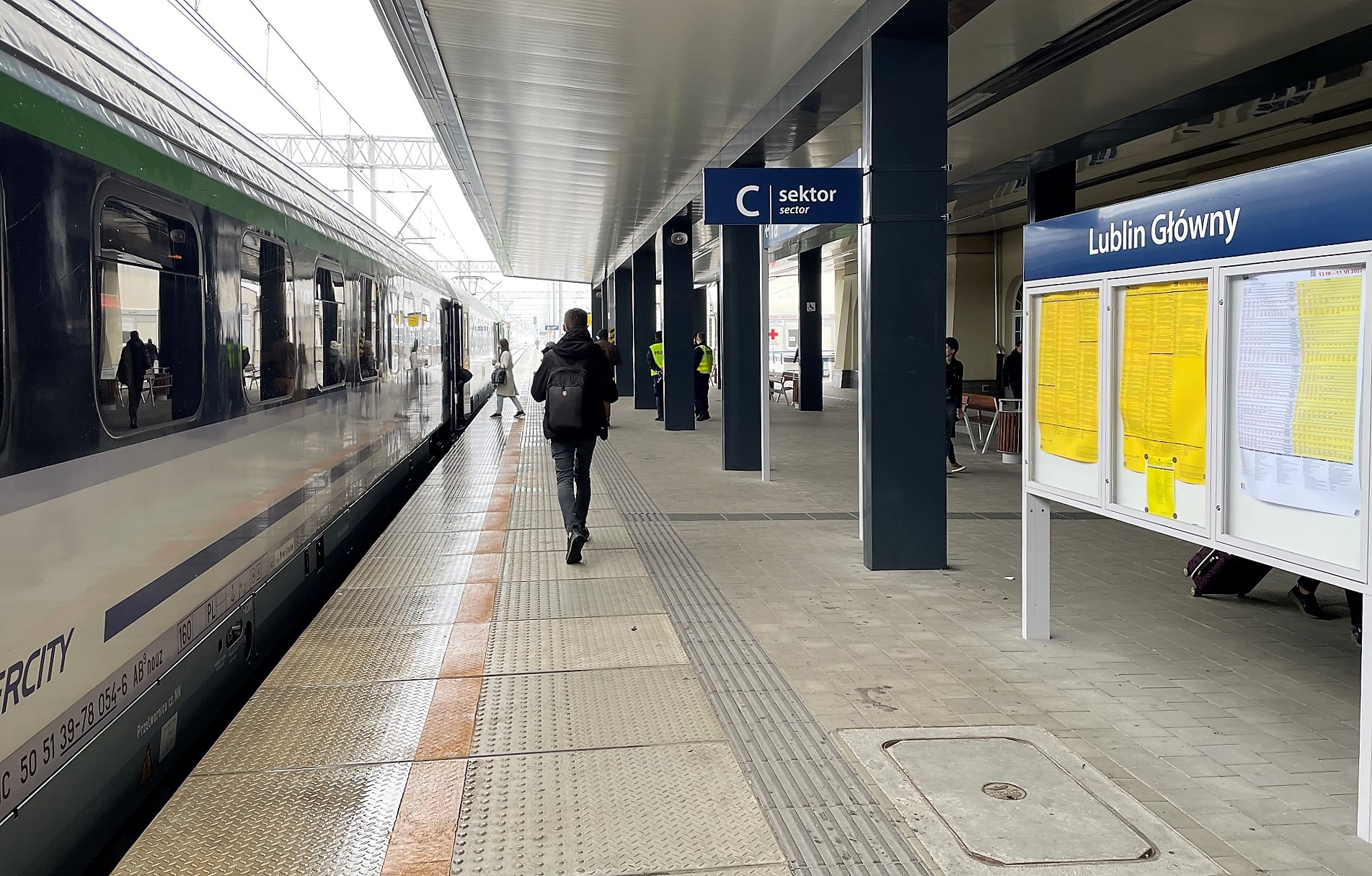 Na linii z Otwocka do Lublina więcej informacji dla pasażerów - PKP Polskie Linie Kolejowe S.A.